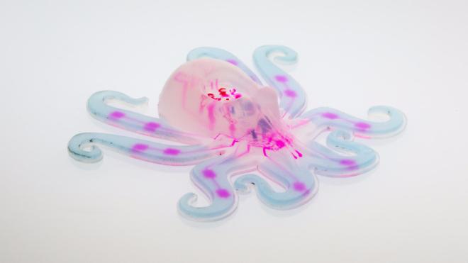 Palm-Sized Soft Octopus Robot Farts Its Way into Your Heart – Krystian ...
